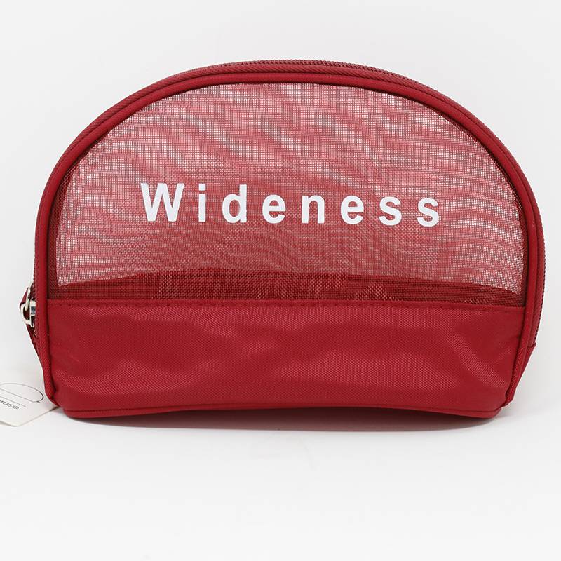 Mumuso- Cosmetic Bag-Mesh/Shell Shape – Bagallery