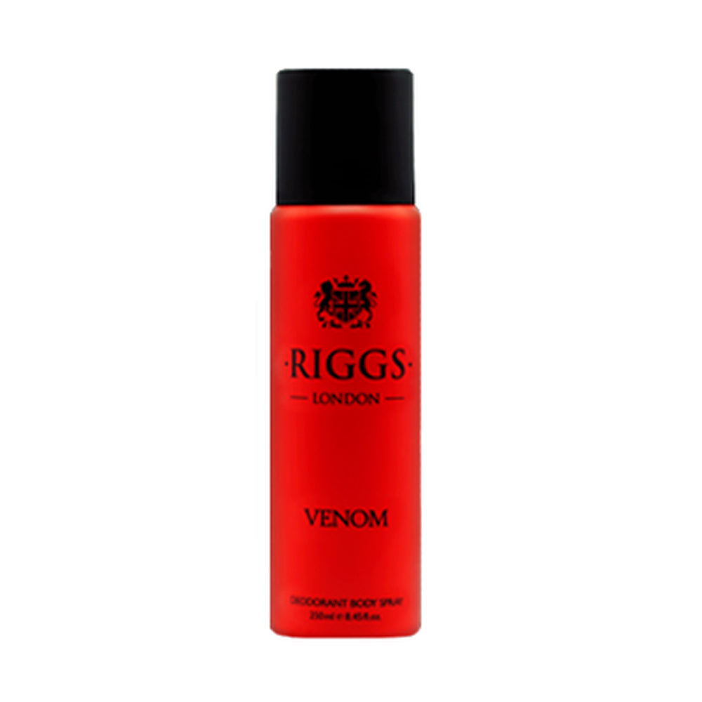 Riggs London - Venom Deodorant Body Spray - 250ml – Bagallery