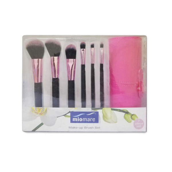 Miomare- Pink Makeup Brush Set, 7 Piece – Bagallery