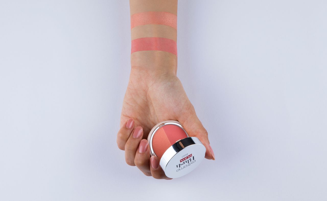 Pupa Milano- Extreme Blush Duo Dual Effect Comp Blush - Matt Salmon Ra ...