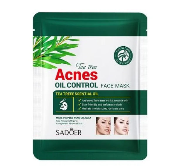 Sadoer Tea Tree Acnes Oil Control Face Mask 25g – Bagallery