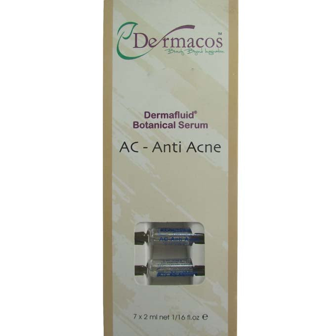 Dermacos- AC - Anti Acne Serum (Fluid) 2 ml Net 1/16 Fl.Oz 7 Pcs ...