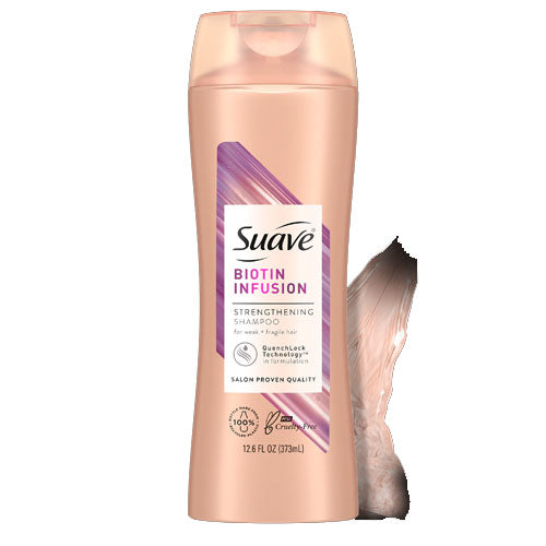 Suave- Keratin Care Shampoo Biotion Infusion, 373 ml – Bagallery