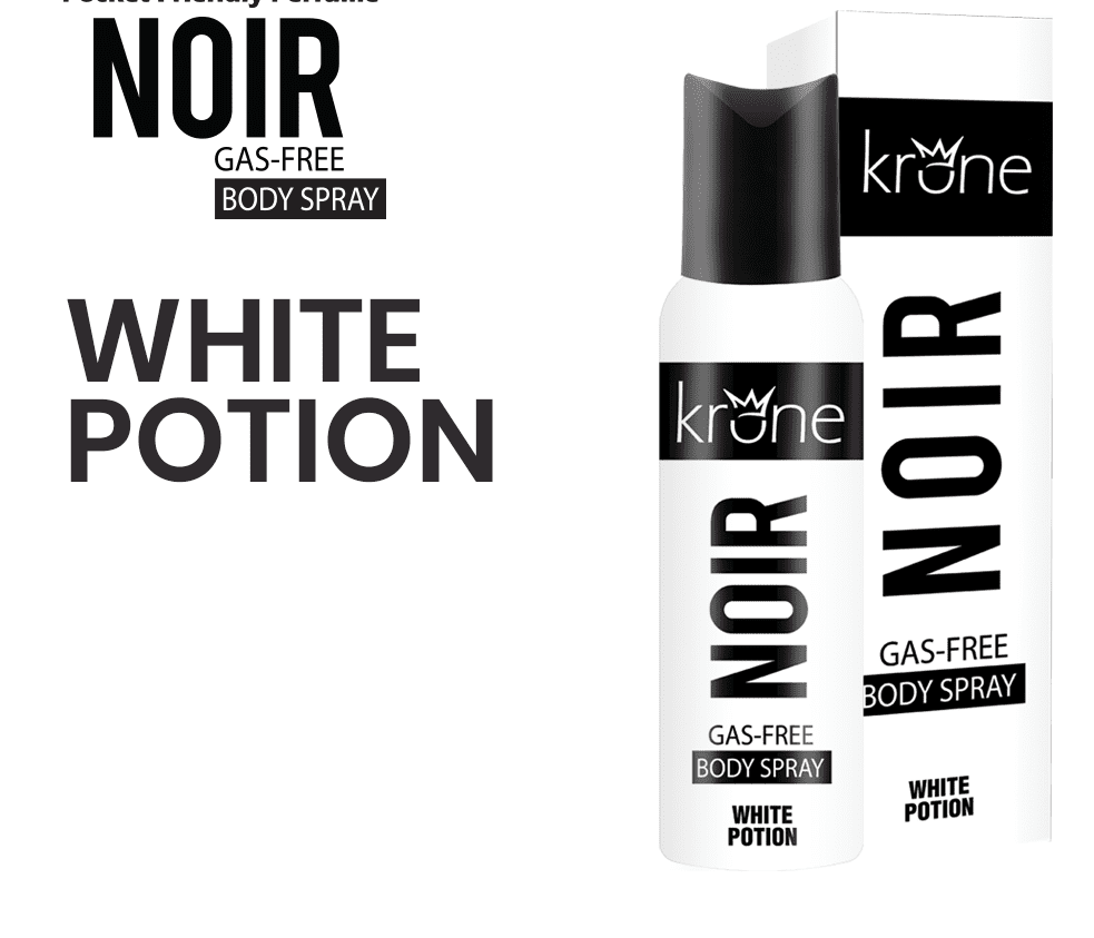 Krone- NOIR White Potion- Gas Free Body Spray 120 ML – Bagallery