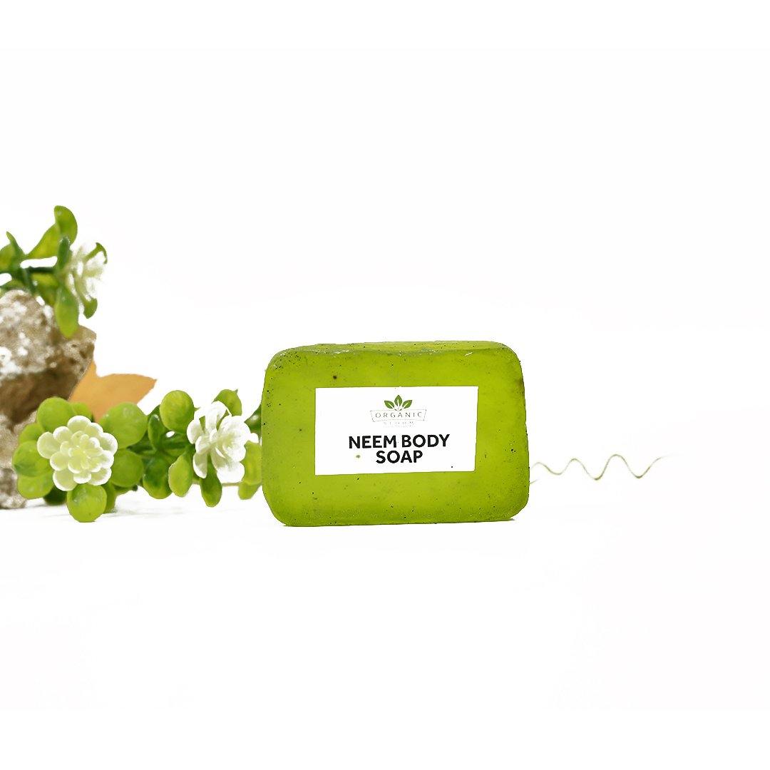 Organic Bloom- Neem Body Soap 100gm – Bagallery