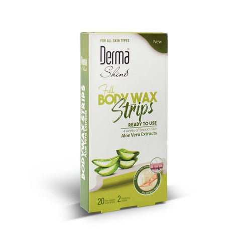 Derma Shine - Full Body Wax Strips - Aloe Vera Extracts – Bagallery