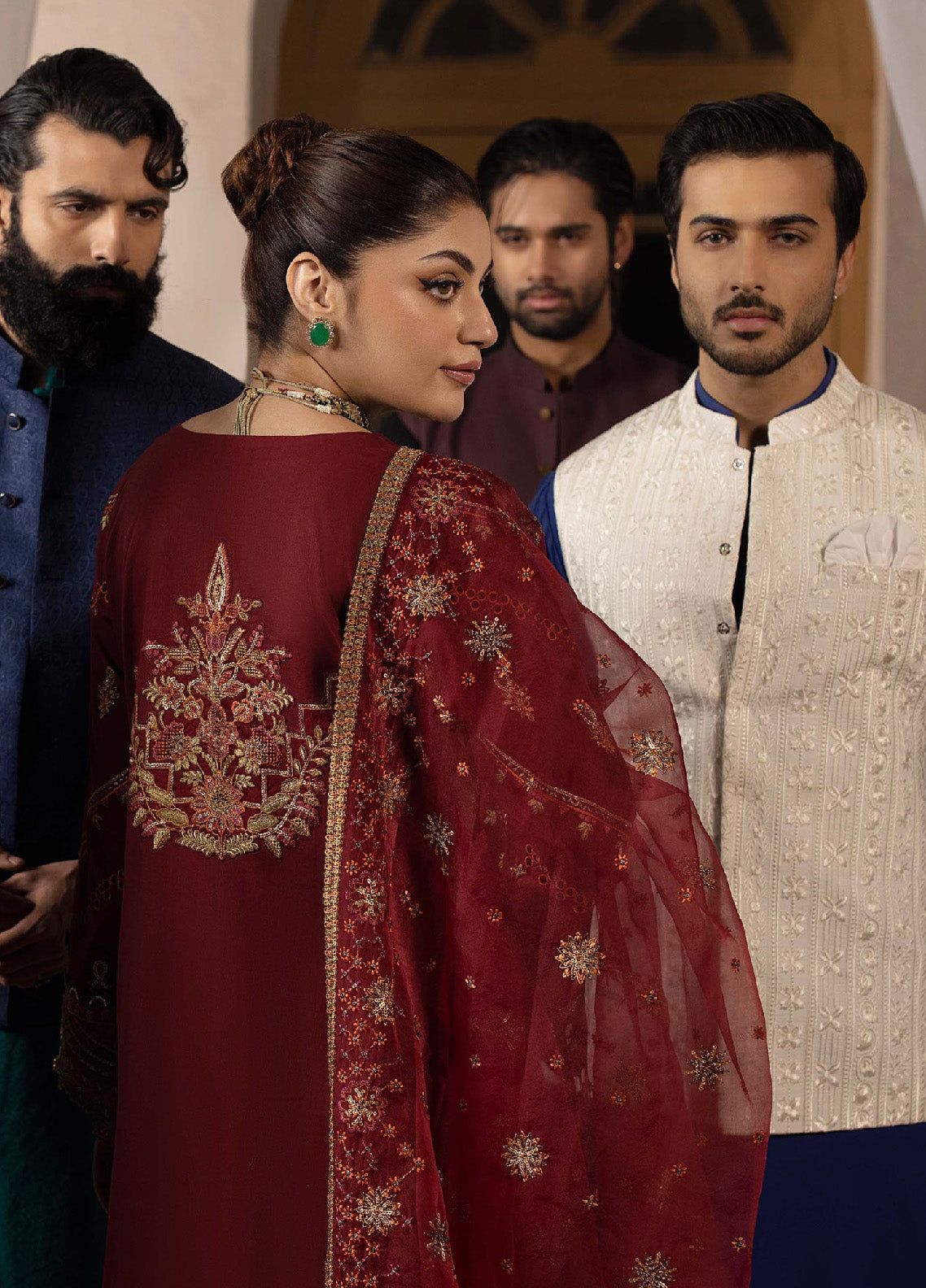 Mahrukh By Mahnur Luxury Lawn 3 Piece Unstitched Suit M24MLL-CARNATION ...