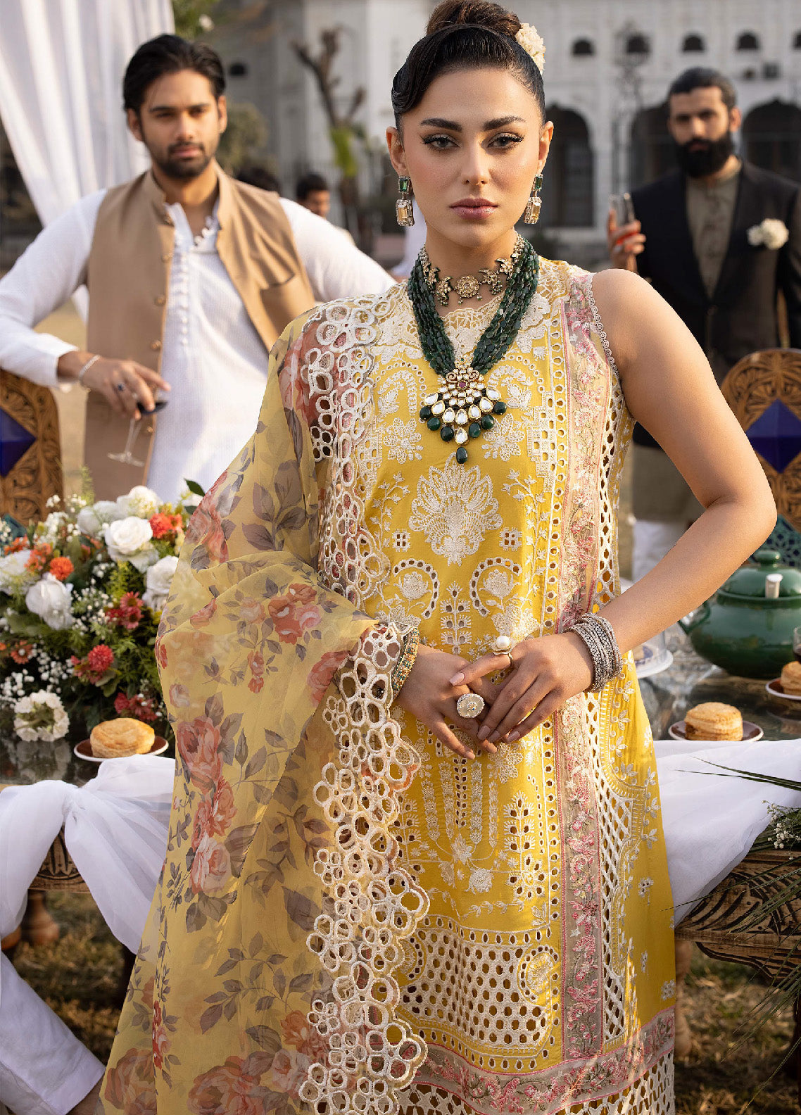 Mahrukh By Mahnur Luxury Lawn 3 Piece Unstitched Suit M24MLL-DELIA ...